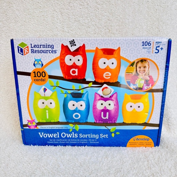 Learning Resources | Toys | Learning Resources Vowel Owls Sorting Set ...